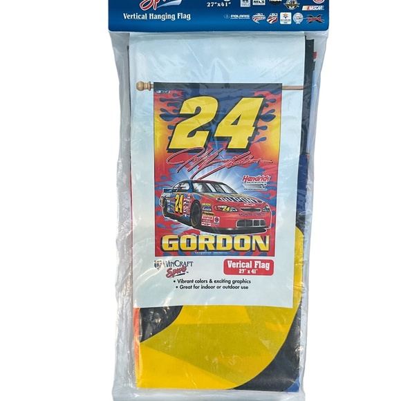 Wincraft | Other | Jeff Gordon 24 Nascar Indooroutdoor Vertical Hanging ...